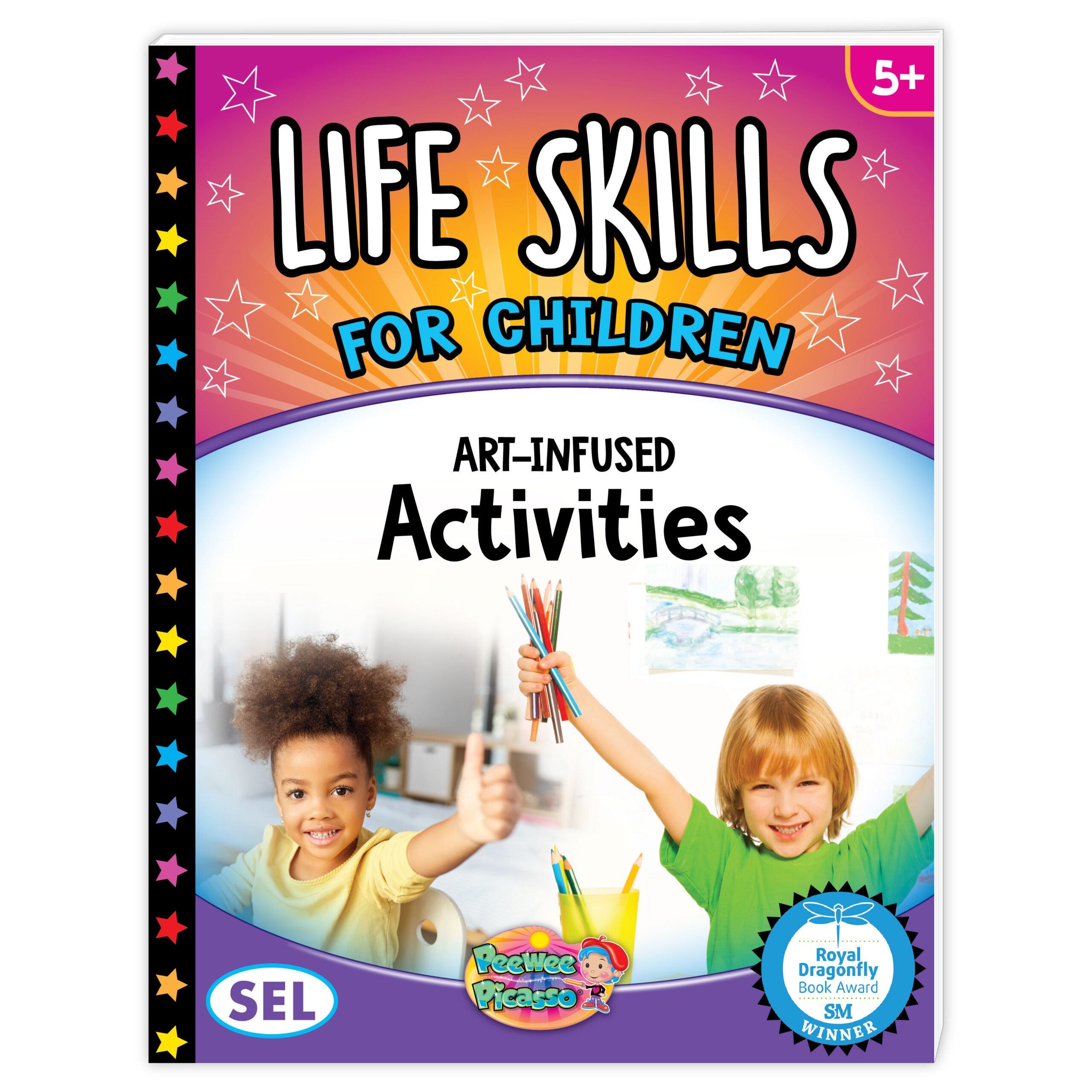 Life Skills for Children Art-Infused Activity Book | SEL